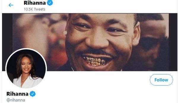 Rihanna Getting Some Heat For Hood Martin Luther King Image Hip Hop Lately