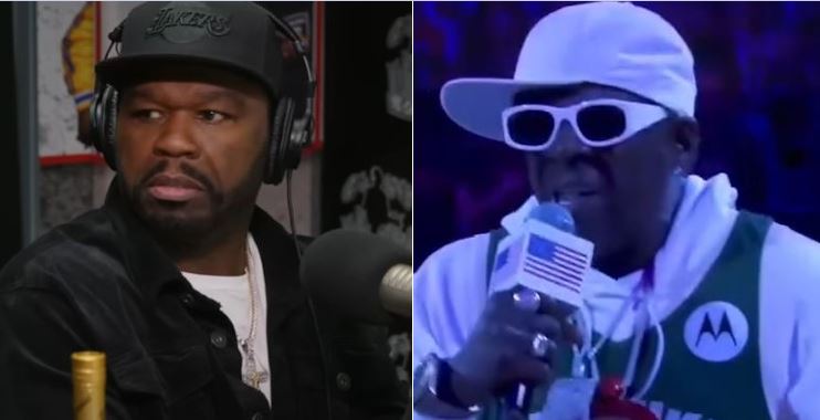 50 Cent Thinks Flavor Flav Singing National Anthem At Bucks Game Is Om